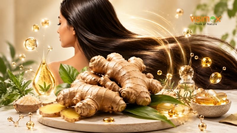 Ginger Benefits for Hair: Natural Beauty Trends and Scalp Wellness