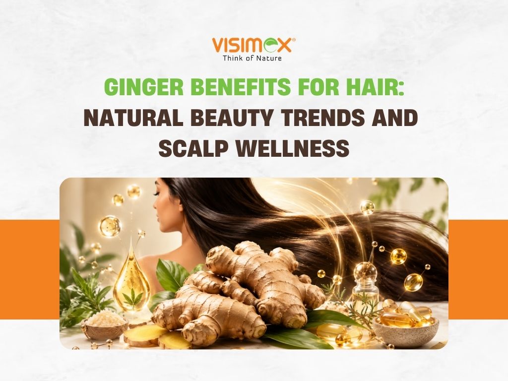 Ginger Benefits for Hair: Natural Beauty Trends and Scalp Wellness